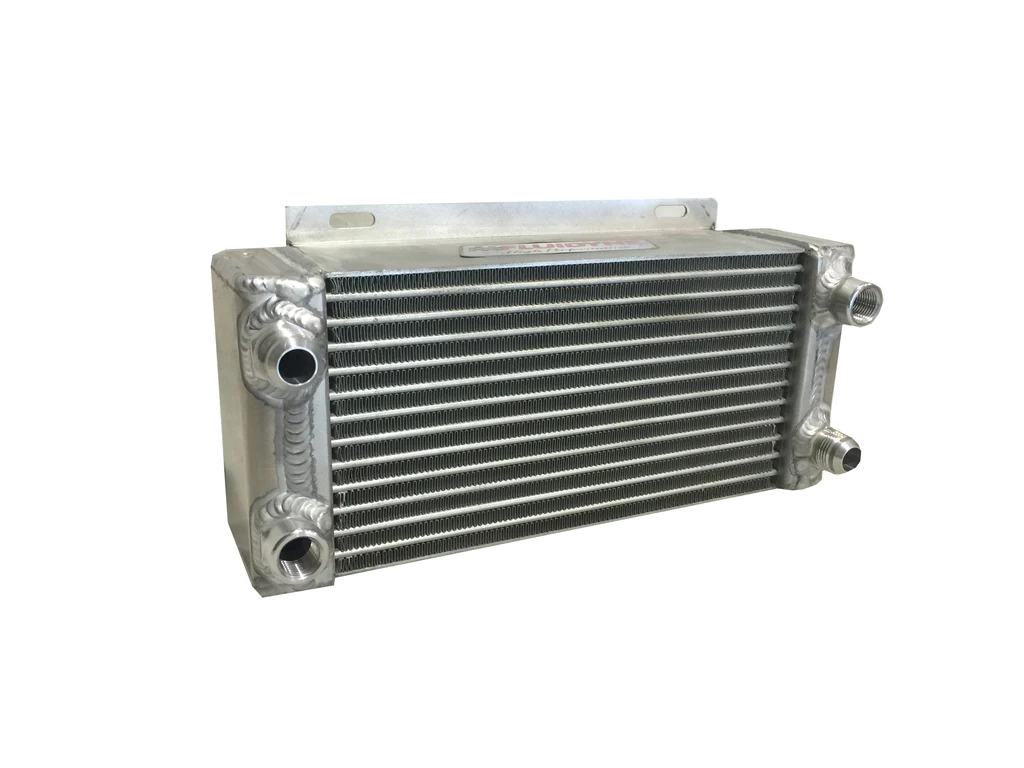 Fluidyne Bar Plate 416/417 Series Oil Coolers, 15 Inches x 6.375 Inches ...