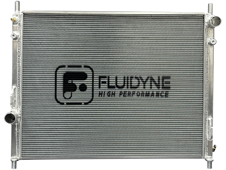 2015-2023 Ford Mustang 3 Row Aluminum Radiator - Fluidyne