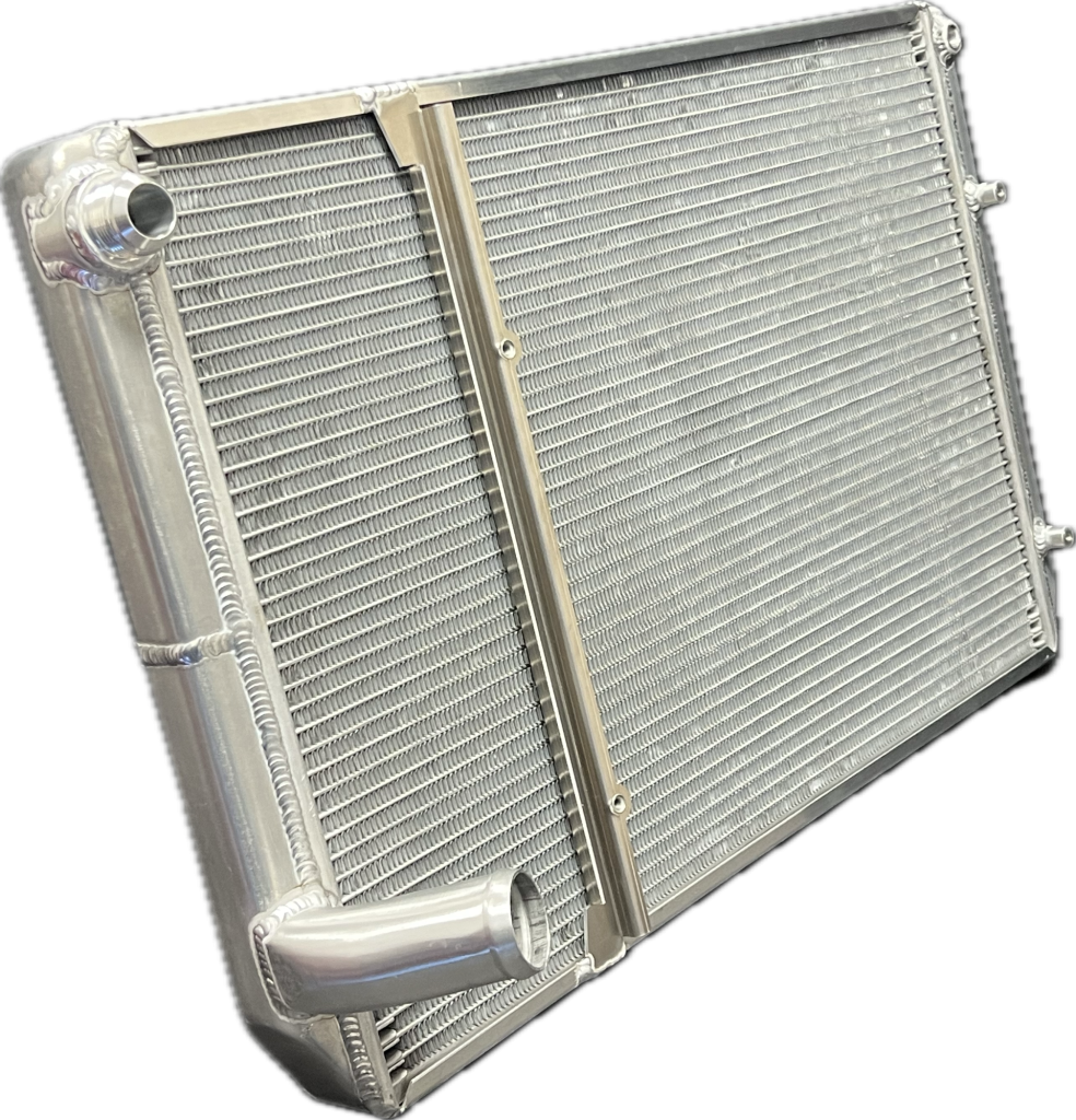 Fluidyne Super Late Model Dual Pass 3 Row Aluminum Radiator