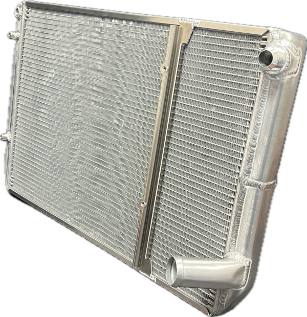 Fluidyne Super Late Model Dual Pass 3 Row Aluminum Radiator