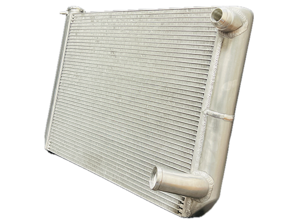 Late Model Dirt Double Pass 4 Row Aluminum Radiator