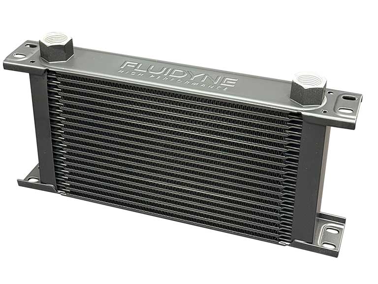 Fluidyne E-Line 19 Row Stacked Plate Cooler - 13?x5.75?x2?