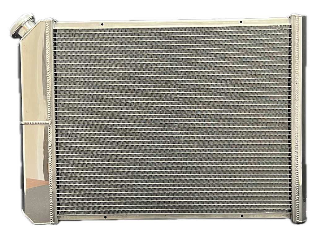 1979-1993 Ford Mustang LS Swap Dual Pass 3 Row Radiator - 29?x19?