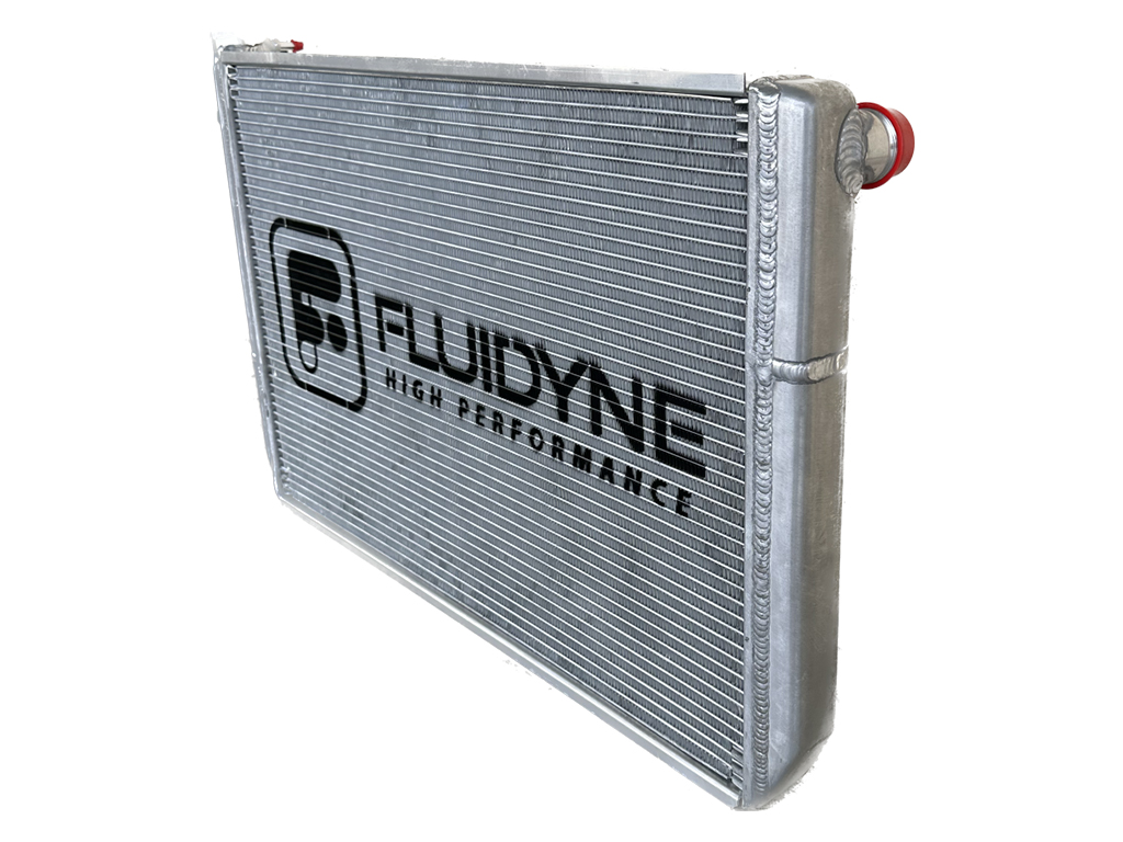 Fluidyne Super Late Model Triple Pass 3 Row Aluminum Radiator