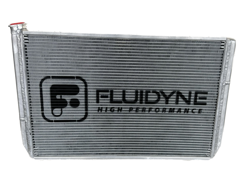 Fluidyne Super Late Model Triple Pass 3 Row Aluminum Radiator