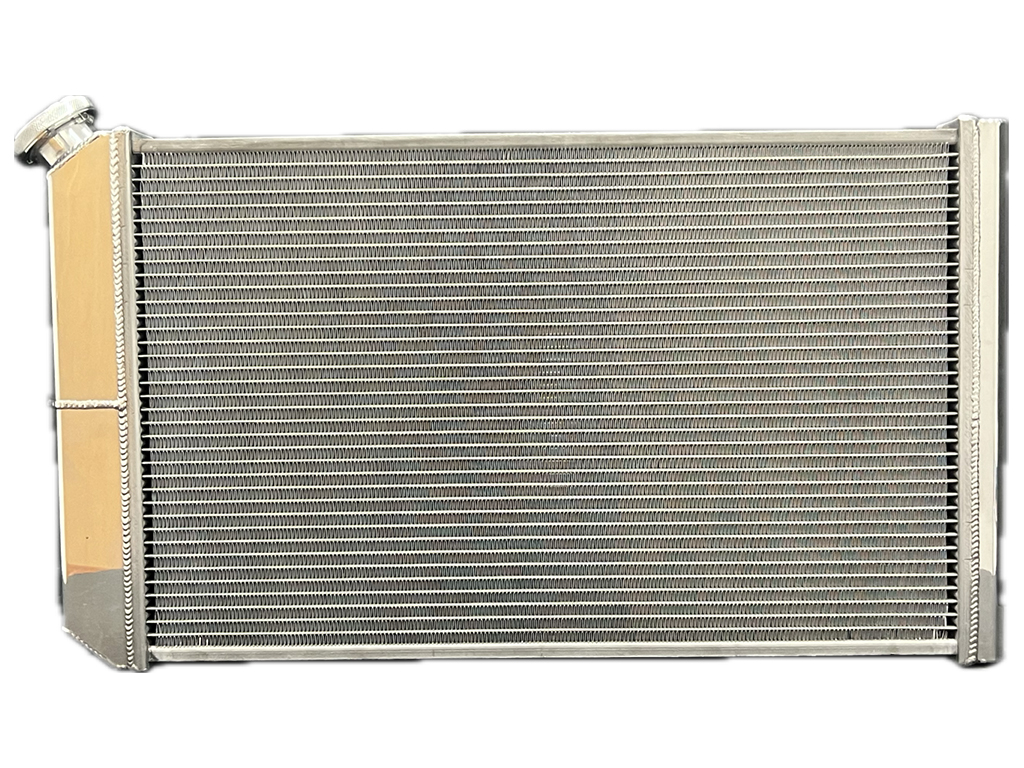 1984-1990 Corvette, S10 Dual Pass LS Swap 3 Row Radiator - 30?x17?